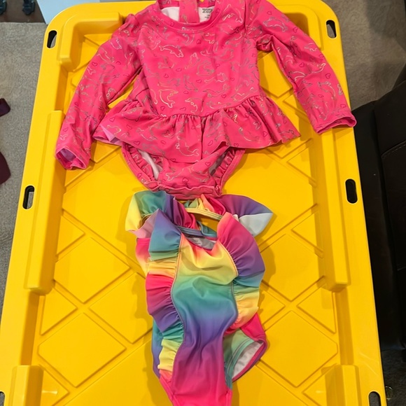 Wave Zone | Swim | 24 Mo Girl Wave Zone Bathing Suit Bundle | Poshmark